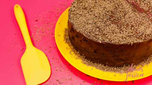 Bolo de chocolate do filme Matilda - Doces da Jéssica